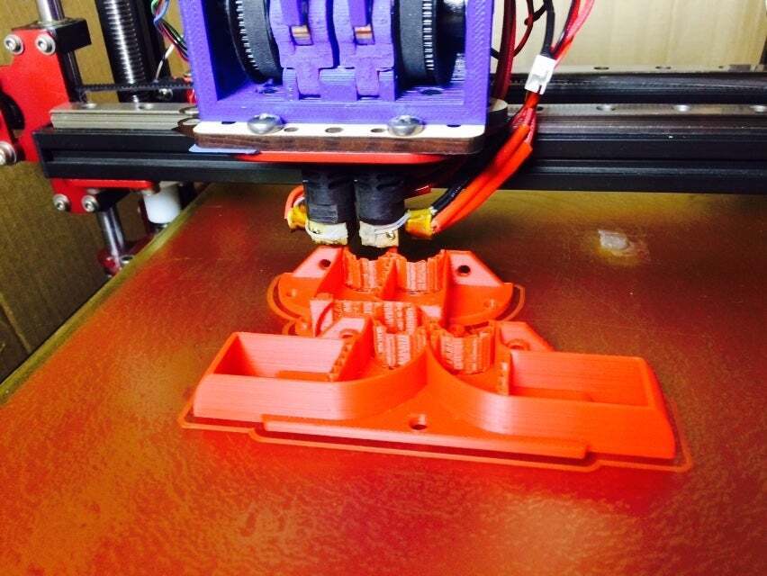 🔧 Barrel cooling duct for MendelMax 2 & JD Duallie Belt Driven Extruder ...
