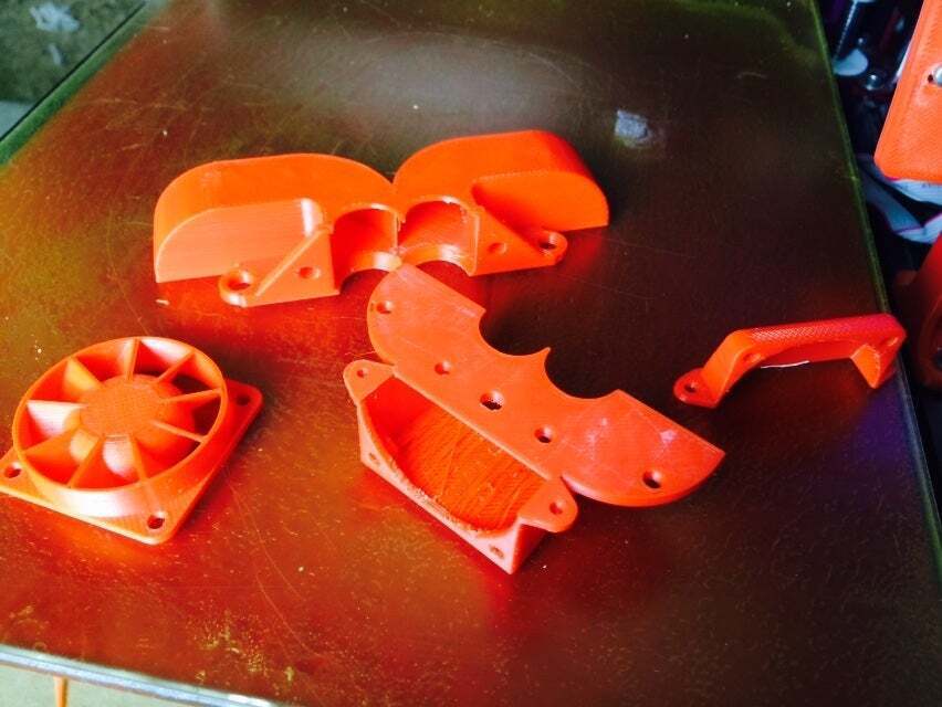 🔧 Barrel cooling duct for MendelMax 2 & JD Duallie Belt Driven Extruder ...