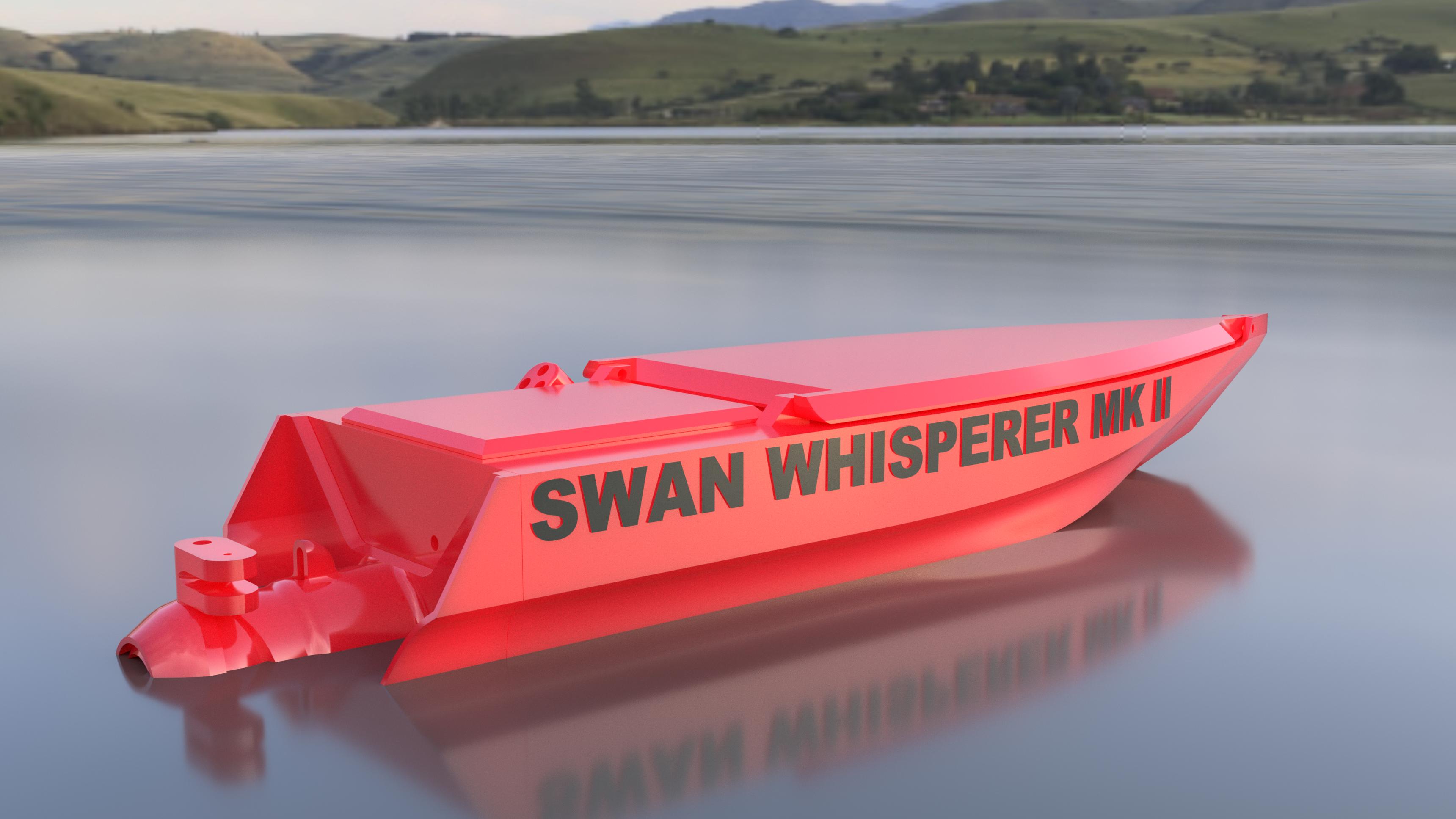 3D file Remote Controlled Boat - SWAN WHISPERER MKII 🛥️ ・Design to ...