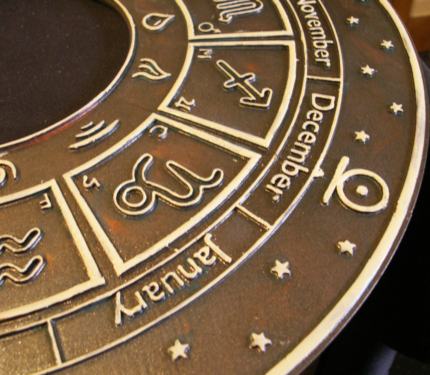 STL file Astrological Zodiac Wheel 🛞 ・3D printable design to download・Cults