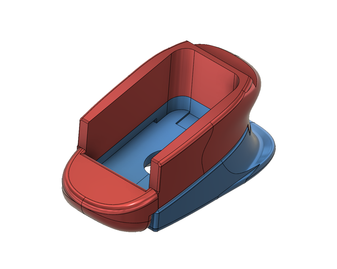 🔧 P2000SK - USPC/P2000 Mag Adapter Grip・ STL File for ・Cults