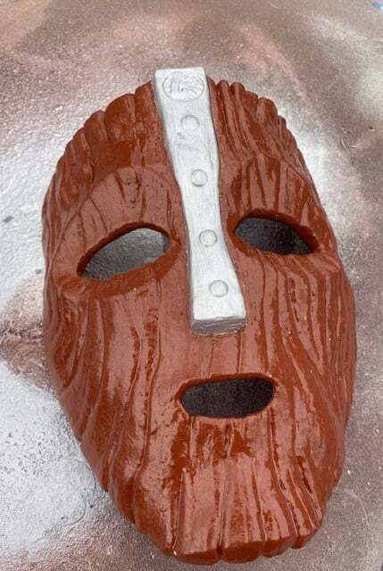 3D printed Loki mask from the movie "The Mask"・Cults