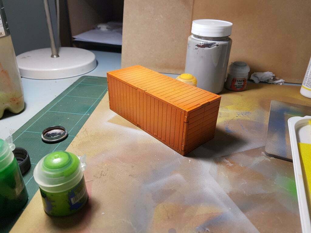 ♾️ Shipping Container・Free DXF File for 3D printing and CNC machining ...