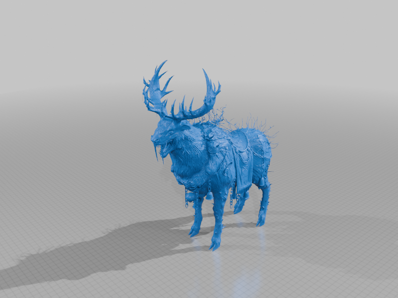 🎄 The Krampus Buck: Yuletide Beast Cursed Reindeer - Christmas Horror ...
