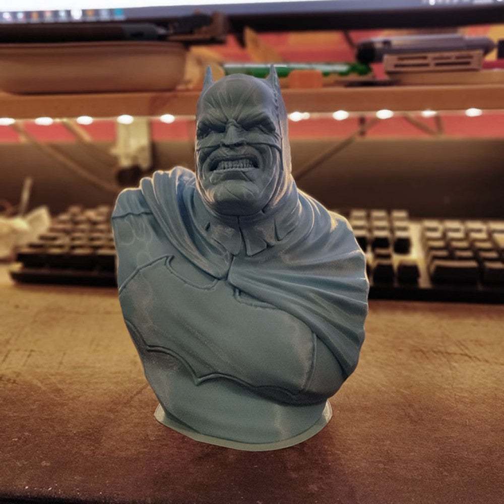 👤 The Dark Knight bust (fan art)・Free STL File for ・Cults