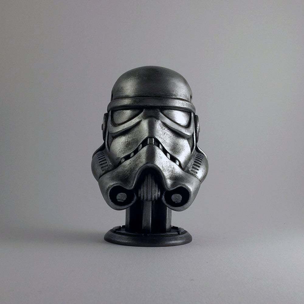🫡 Stormtrooper Helmet on Piedestal (fan art)・Free STL File for ・Cults