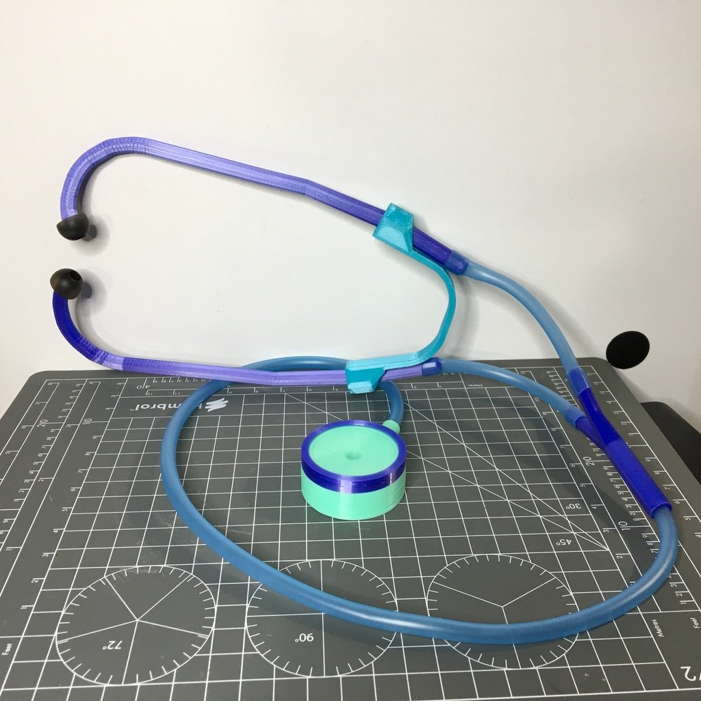 3D print Medical-grade stethoscope v2.0・Cults