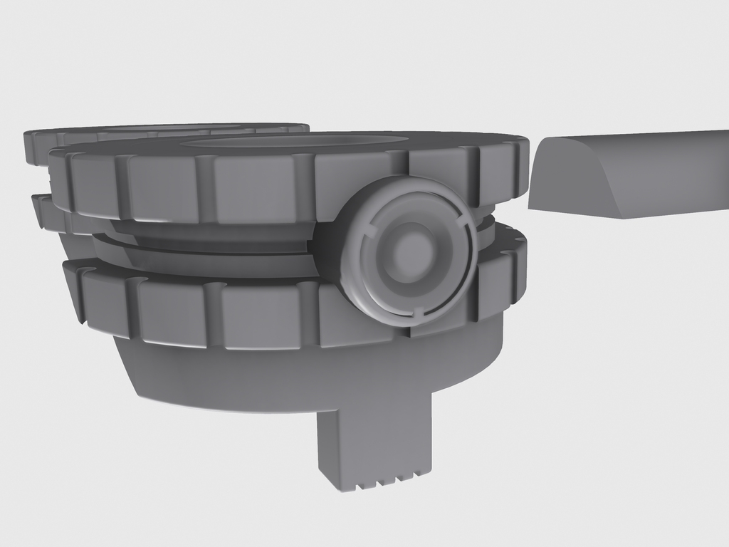 🤖 Gundam GQuuuuuux Zaku Mono eye・Free 3D File for ・Cults