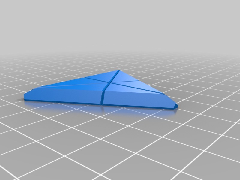 🔺 Triangle plate armor・Free 3D File for ・Cults