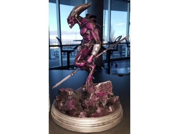 🩸 blood demon by filipturz (split for large print)・Free STL File for ・Cults