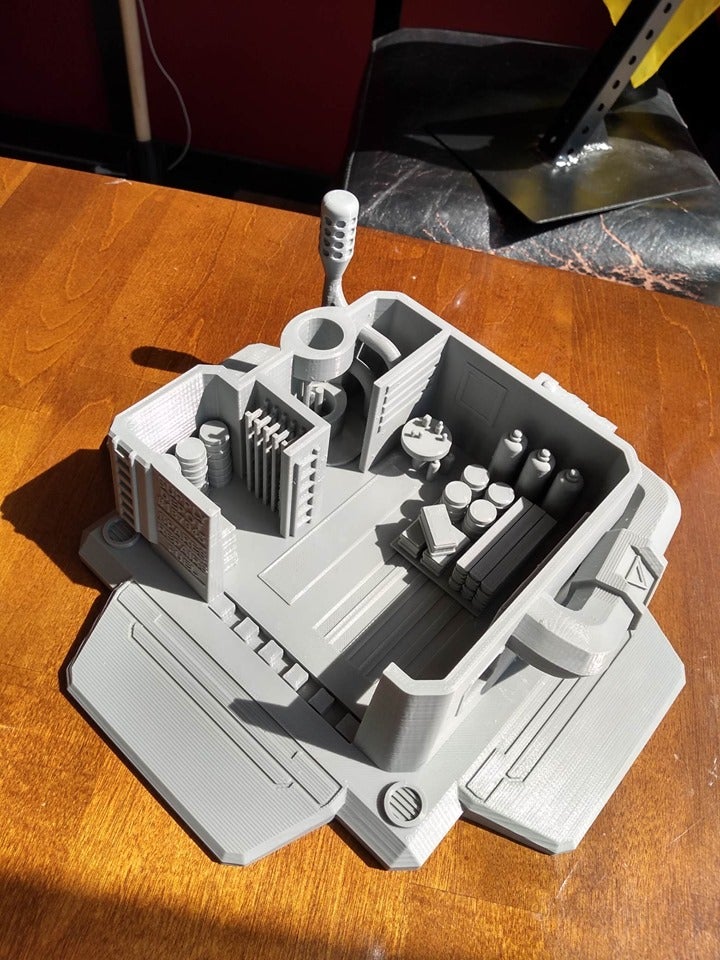 🏗️ Starcraft 2 Supply Depot・Free STL File for ・Cults
