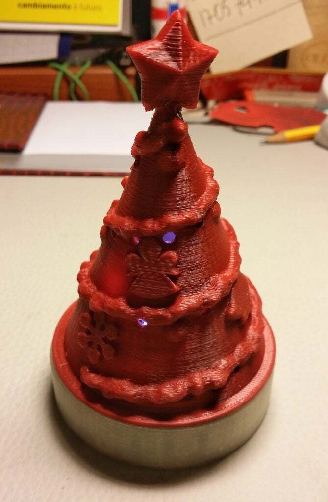 Free STL file Christmas Tree Light 🎄 ・3D printable object to download・Cults
