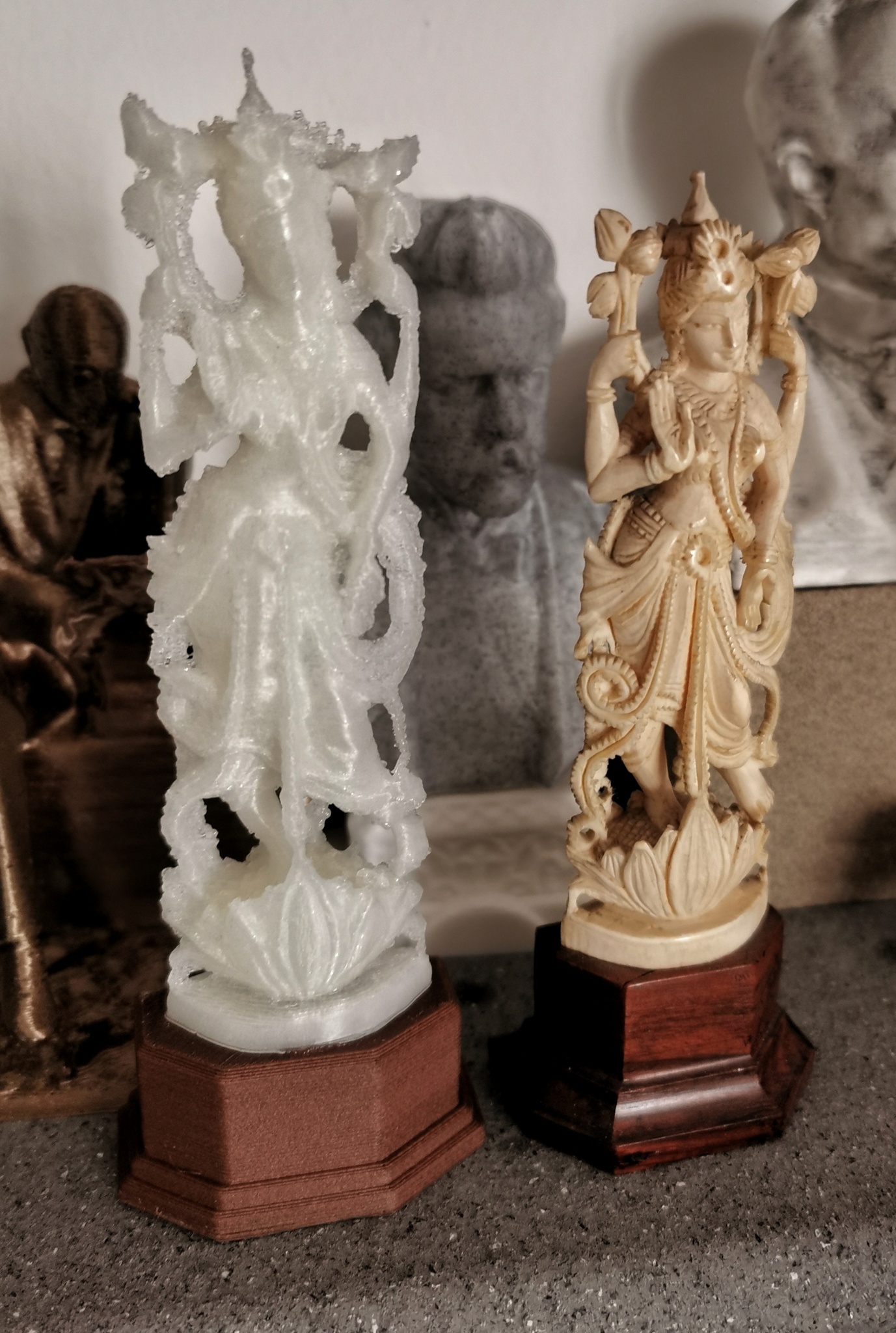 Free STL file Indian Statue 👫 ・3D printer design to download・Cults