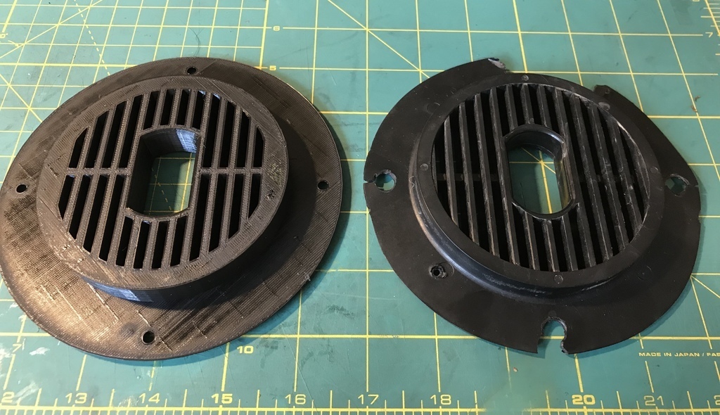 🎿 Vent & Drain with pull for Sea Ray 180BR Ski locker.・Free 3D File for ...
