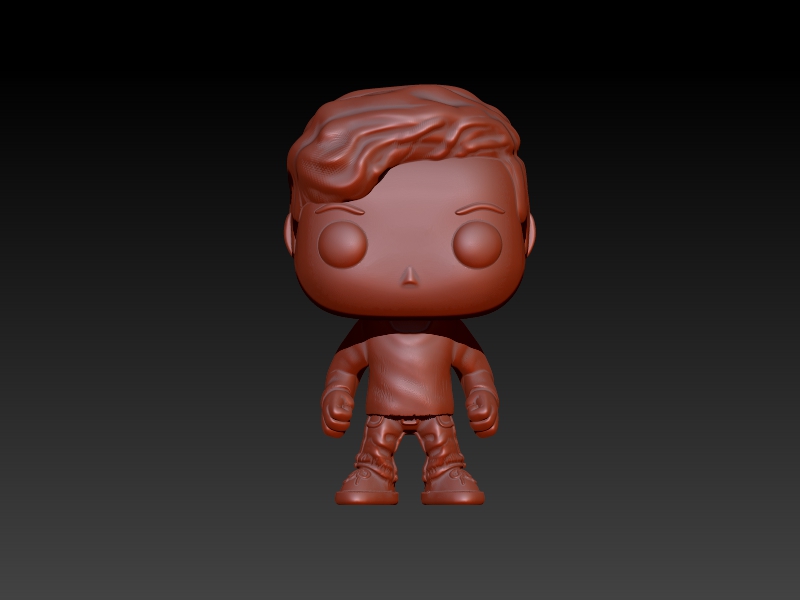 Archivo STL FUNKO POP CHICO 👽 ・Design para impresora 3D para descargar・Cults