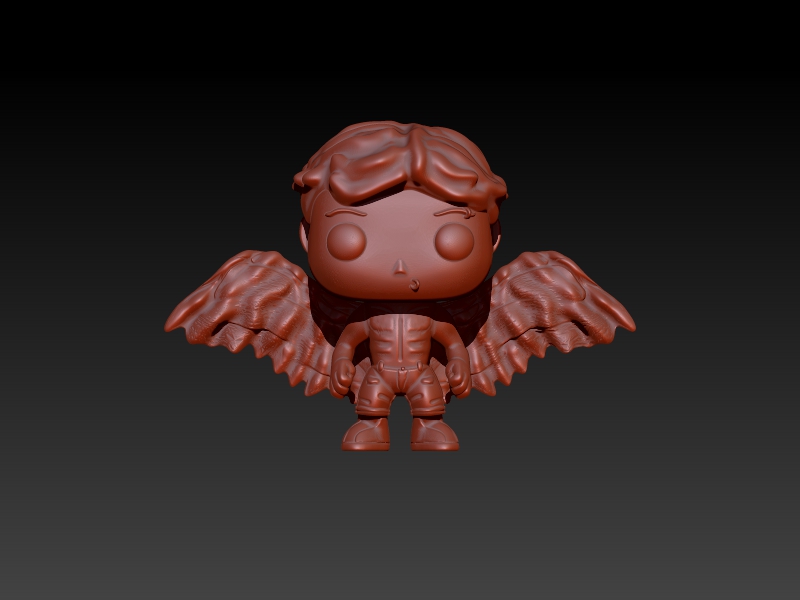 👼 FUNKO POP ANGEL・Archivo STL para ・Cults