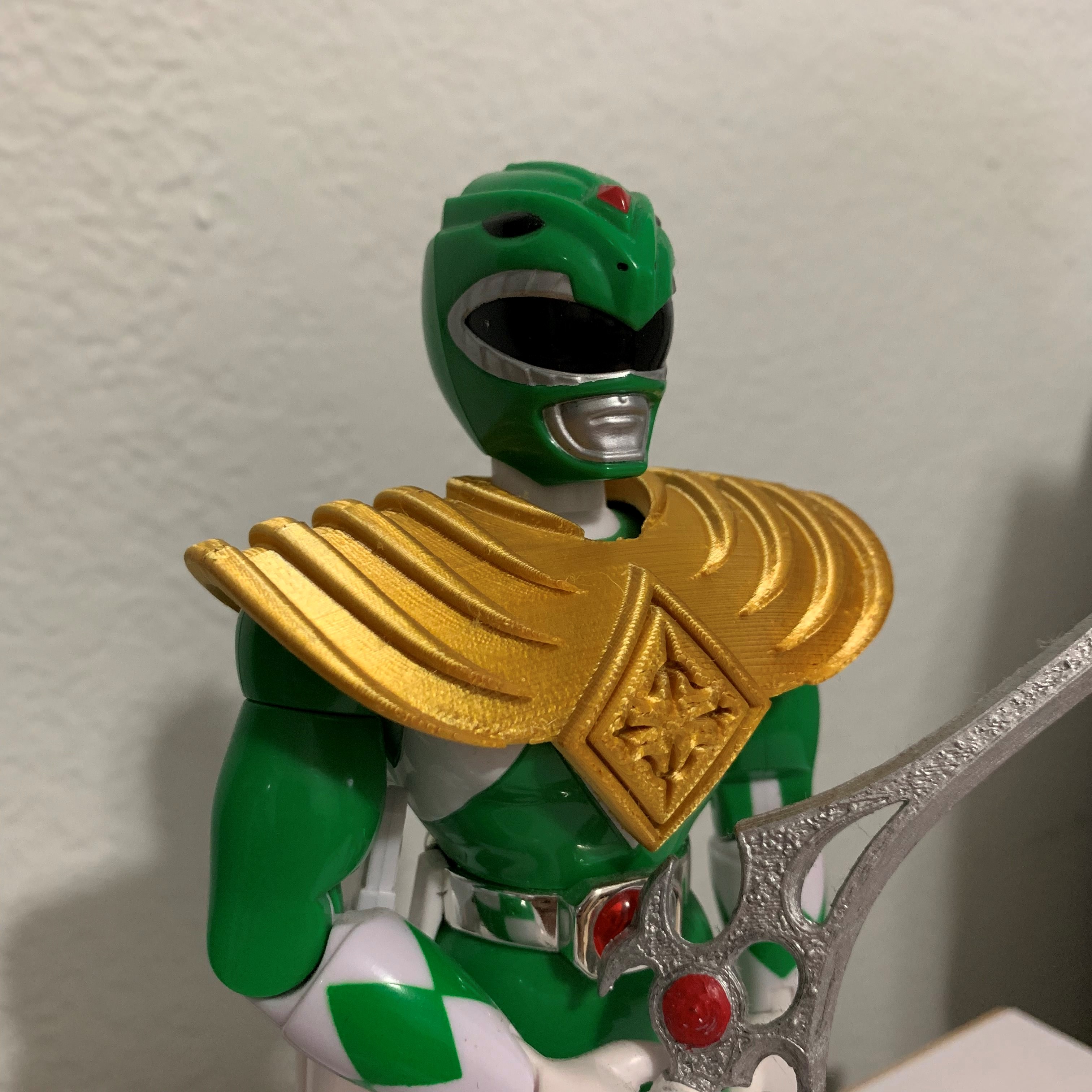 STL file 90s Green Ranger Toy Shield Replacement 🛡️ ・3D printer design ...