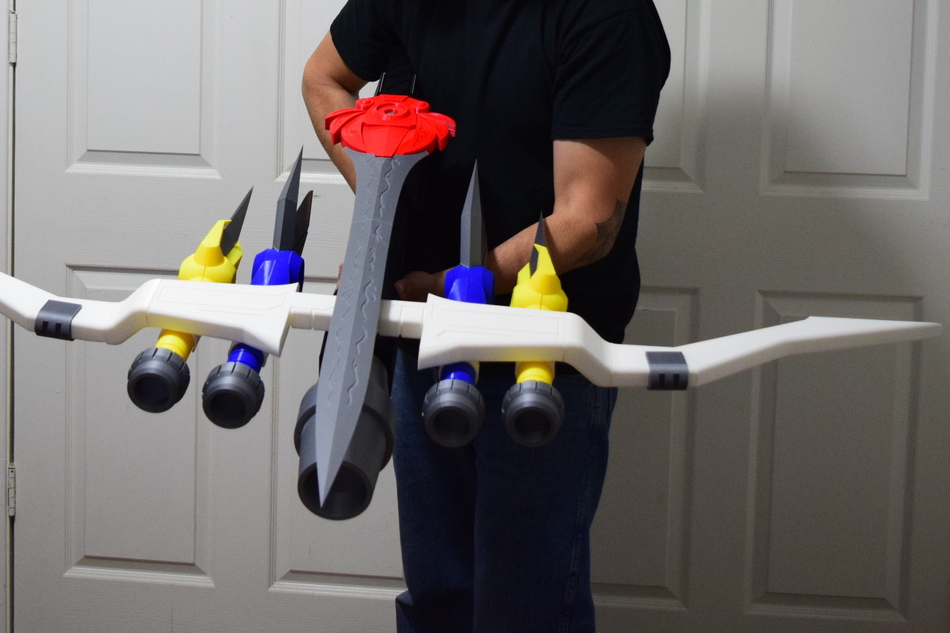 🔫 MMPR Power Blaster - 5 Weapons・ 3D File for ・Cults