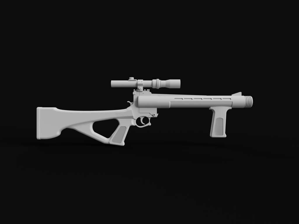 Free STL file Deathwatch Blaster (Deftech 1315) ・3D printer design to ...