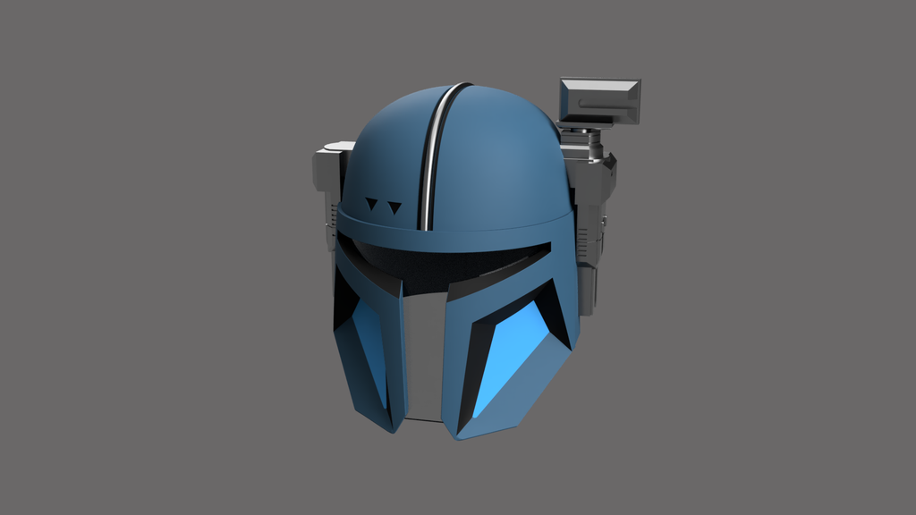🪖 Paz Vizsla - Heavy Mando inspired helmet CLEAN+DENTED・Free 3D File ...