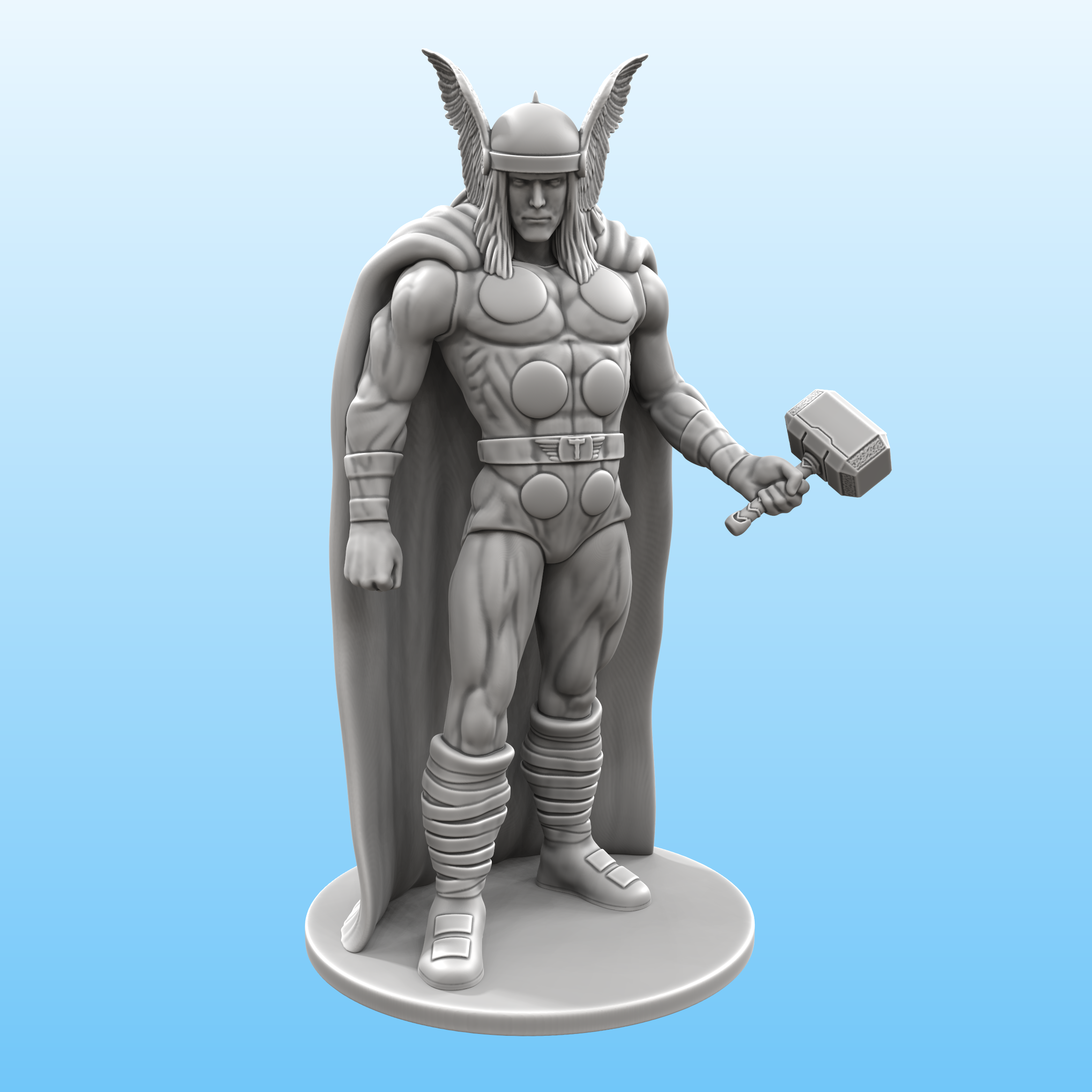 🌩️ Classic Thor・ STL File for ・Cults