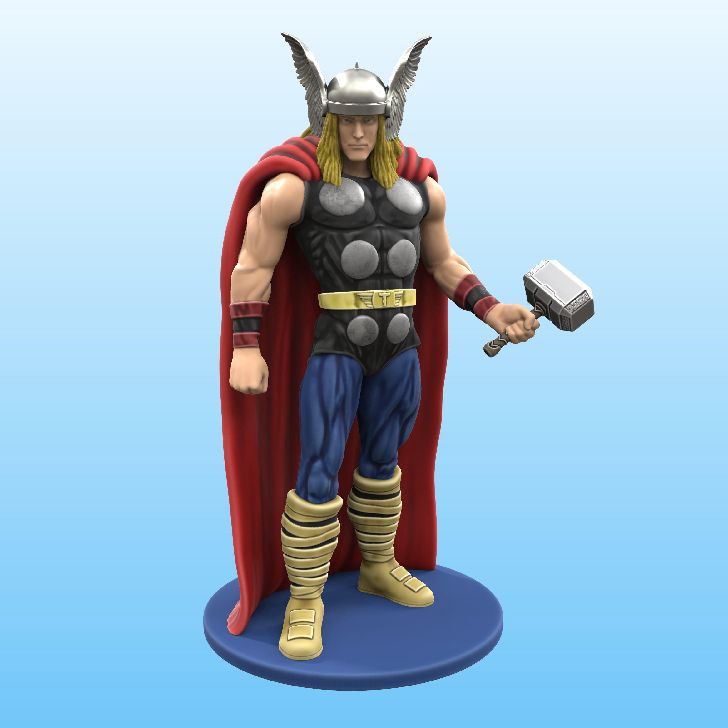 🌩️ Classic Thor・ STL File for ・Cults