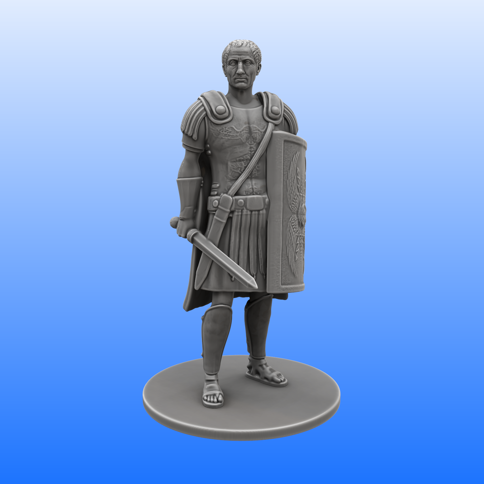 STL file Roman soldier 🫡 ・Model to download and 3D print・Cults