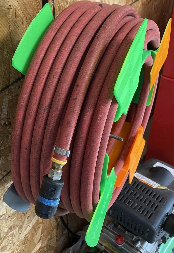 Free 3D file Air Hose spool holder 👽 ・3D printable model to download・Cults