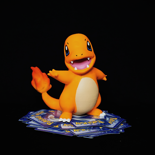 3D printer Charmander(Pokemon) • made with Ender 3 Pro・Cults