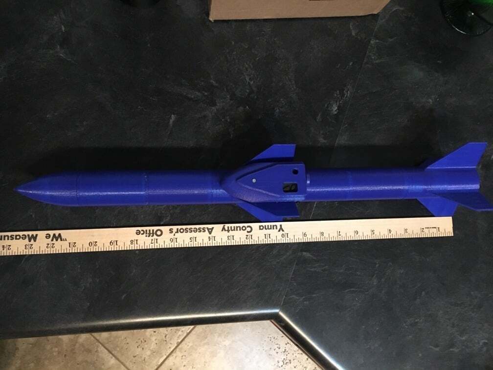 3D printed Modular Model Rocket・Cults