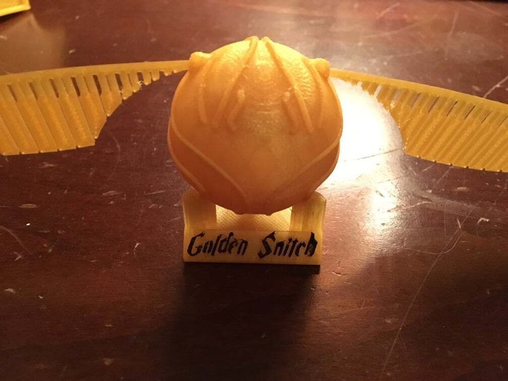3D printing Golden Snitch Stand・Cults