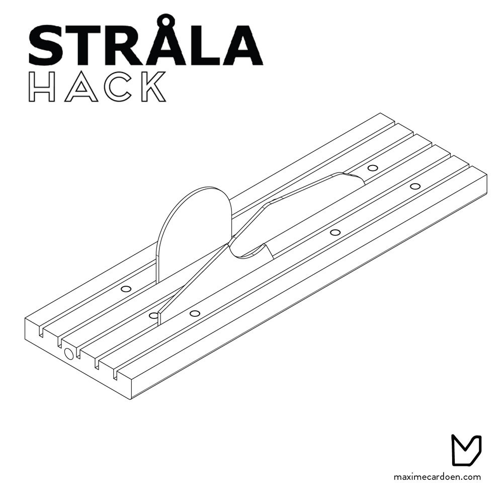Free 3D file STRÅLA HACK Lamp 🔦 ・Model to download and 3D print・Cults