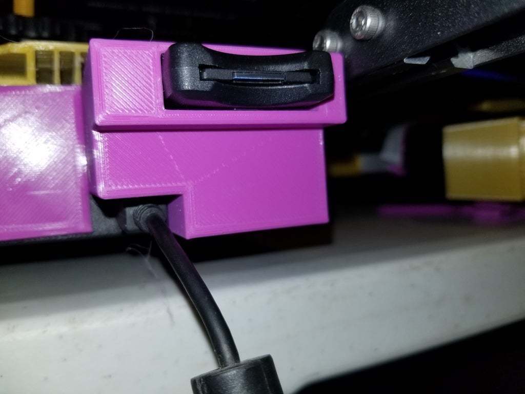 Free STL file Ender 3 SD card and Micro SD card extension holder 🔧 ...