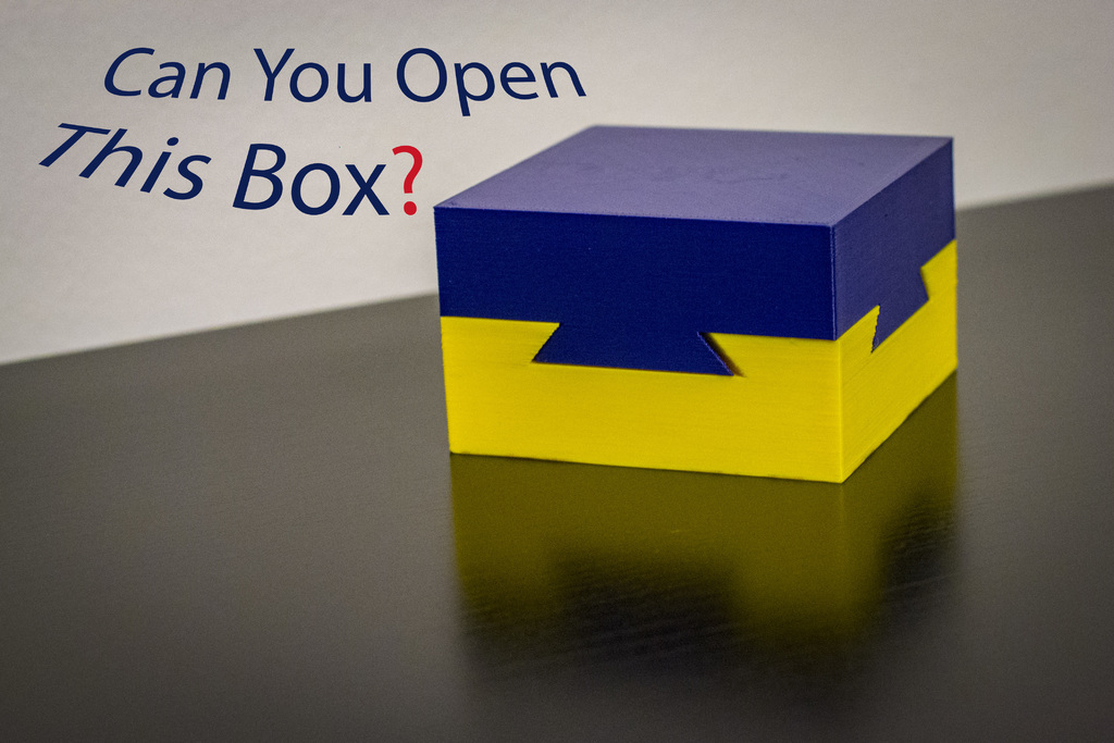 📦 Impossible Box - Caja Imposible・Free 3D File for ・Cults