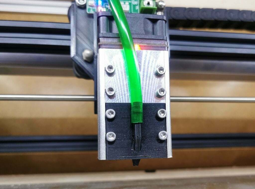 Free STL file NEJE 30w 40w Laser module air assist nozzle 👽・3D printing ...