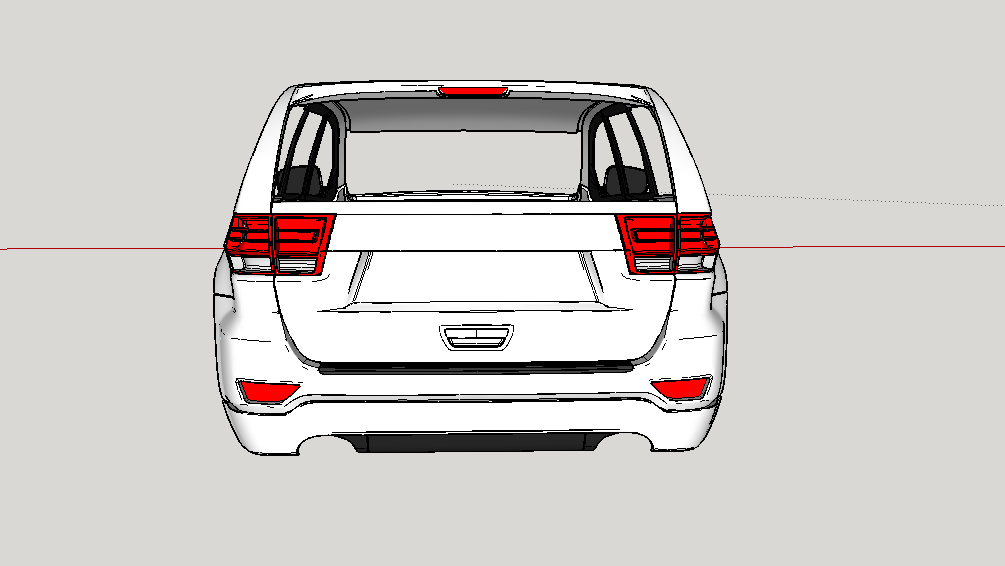 STL file 1:10 2011 jeep grand cherokee rc body shell 🐚 ・3D printable ...