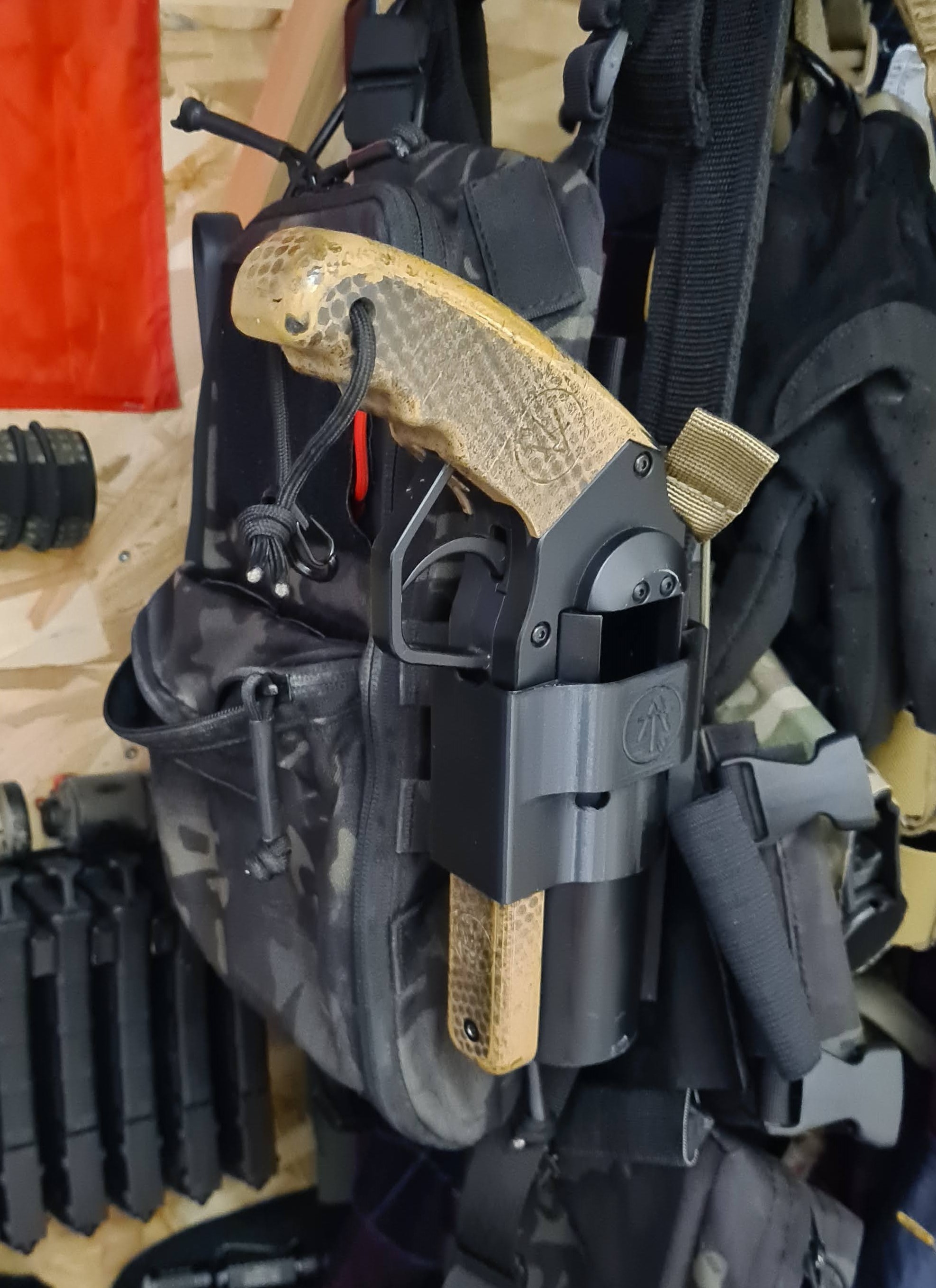 Fichier STL HOLSTER CYMA M052 Version 2 🔫 ・Modèle pour imprimante 3D à ...