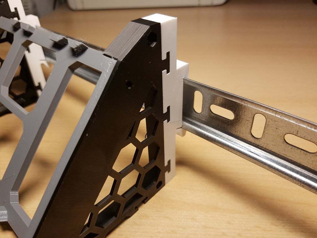 Free STL file Add-ons for UMTAH V3.0 DIN rail adapters 👽 ・3D printable ...