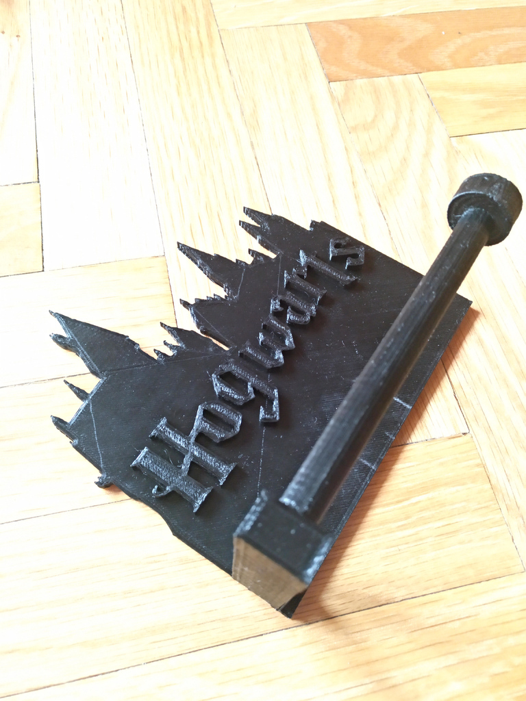 🚽 Harry Potter. Hogwarts. Toilet roll holder・Free 3D File for ・Cults