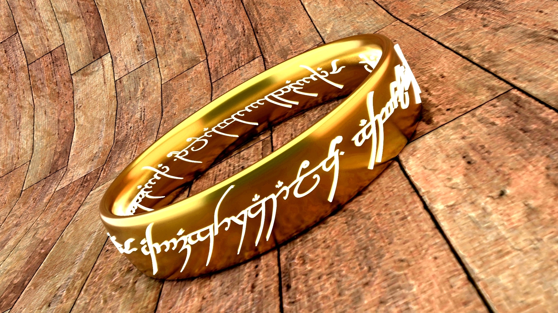 💍 The one ring from lord of rings・ STL File for ・Cults