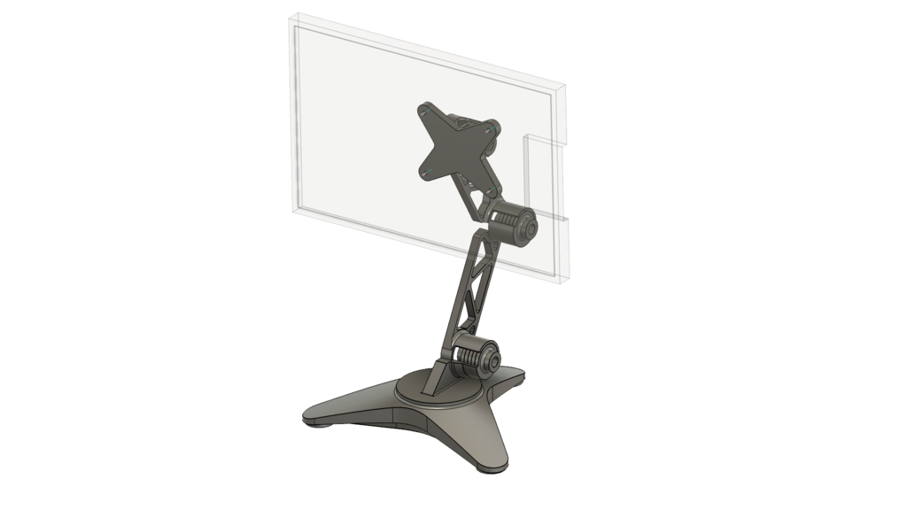 🖥️ Industrial-Style Monitor Mount for ROADOM Raspberry Pi Screen, 10.1 ...