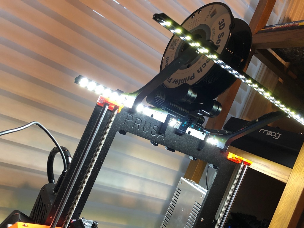 Free 3D file LED Strip Holder 🔌 ・3D printing model to download・Cults