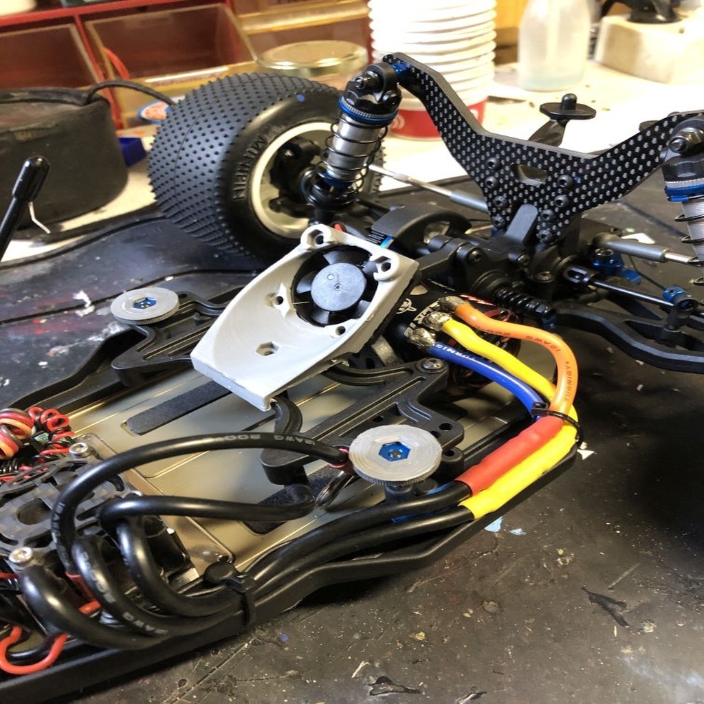 Free 3D file Associated B6.1 - T6.1 Fan bracket 🚁 ・Template to download ...