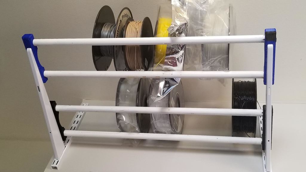 3D printable Spool Storage Rack・Cults