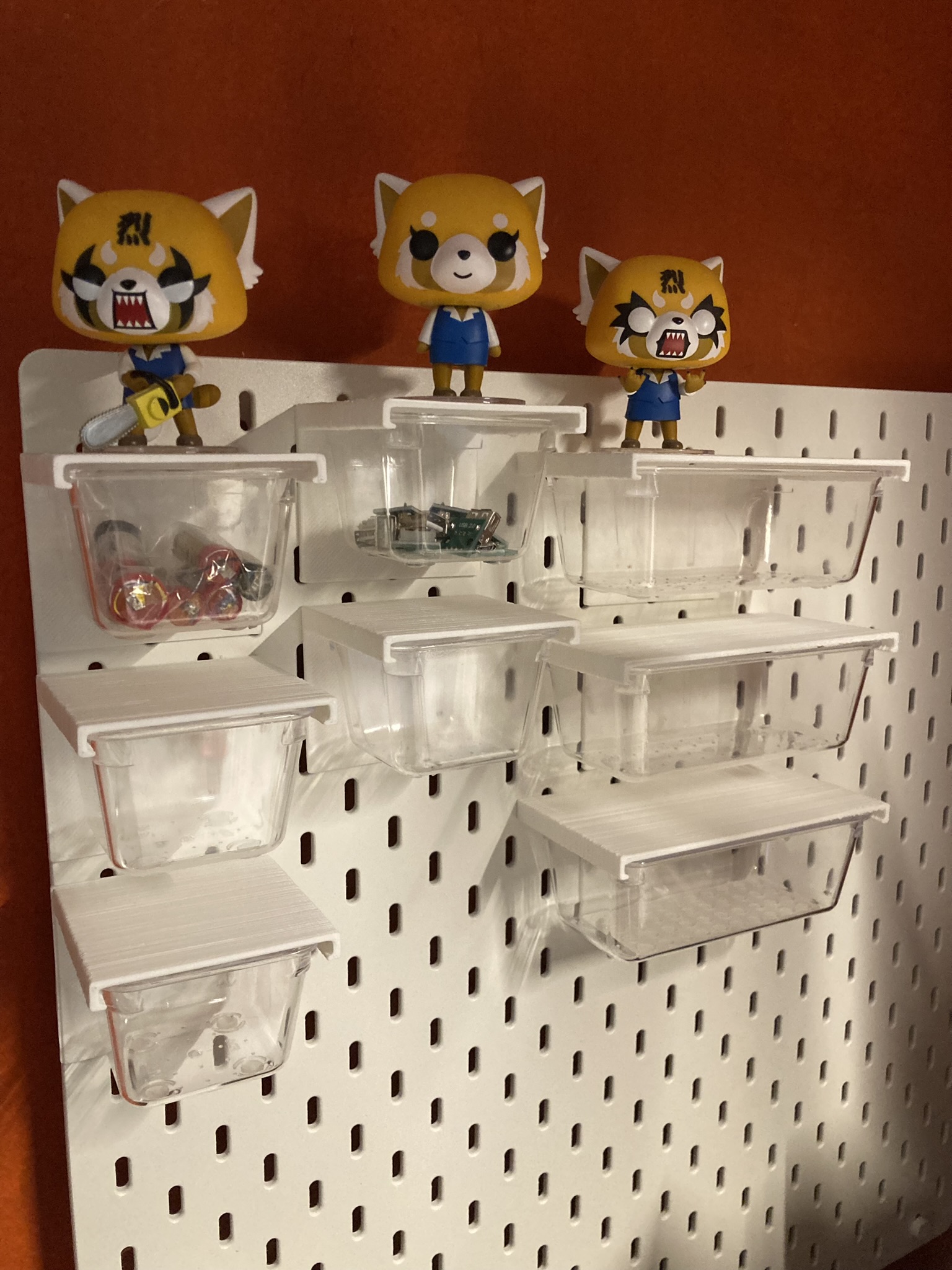 3D printable Skadis Container with lid・Cults