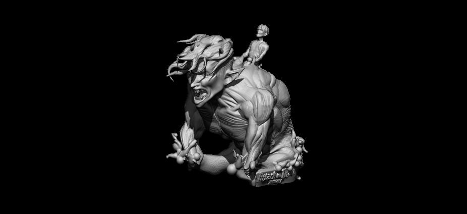 STL file attack on titan 🎨 ・Design to download and 3D print・Cults