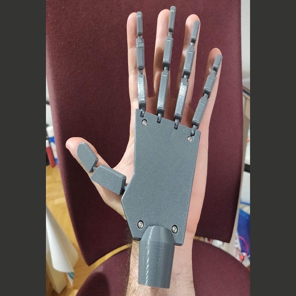Free 3D file Articulated hand display stand for glove prop ・3D ...