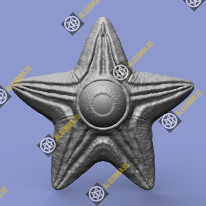 OBJ file Starro (+starro mask) 🦹 ・3D printing design to download・Cults
