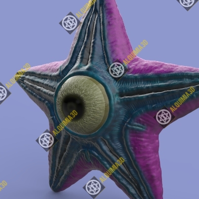 OBJ file Starro (+starro mask) 🦹 ・3D printing design to download・Cults