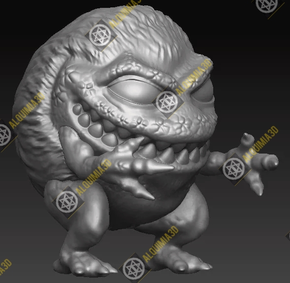 OBJ file Critter 🎬 ・3D printing model to download・Cults